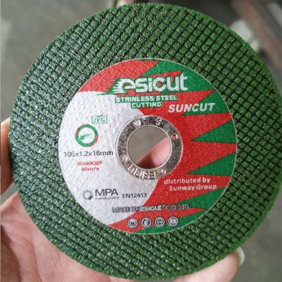 China ESTCUT B0195 doorslijpschijf slijpschijf goudkleurig 1,2 mm Te koop