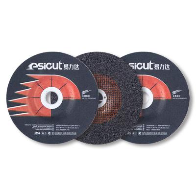 China B064 Super Flexible Ultra-Thin Flute Green Silicon Carbide Carbide Resin Bond 3Inch 4" Abrasive Grinding Wheels For Polishing for sale