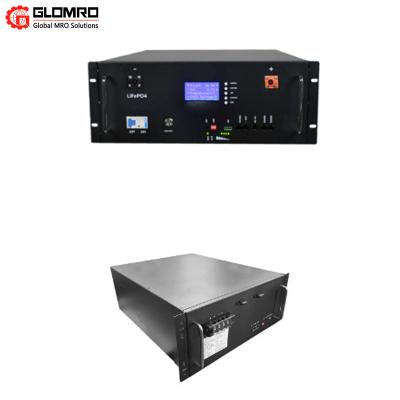 Cina La stazione base di comunicazione/ferro a energia solare del litio del sistema produzione di energia/di memorizzazione fosfatizza 48V200 in vendita