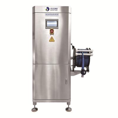 China High Pressure Decontamination Fixed Foam Cleaning Machine 304 Stainless Steel with Quick Connect Nozzles for sale