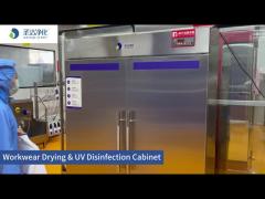 Industrial Workwear Drying Cabinet with UV Disinfection