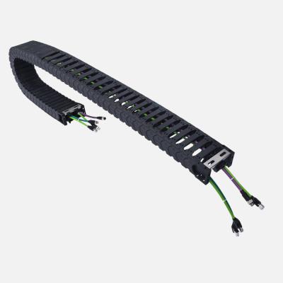 China Nylon Plastic Cable Drag Chain With Dustproof For CNC Wire Cable Carrier for sale