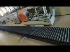CNC-machine beschermende platte stof telescopische stalen deksels Bellow