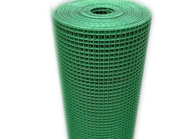 Cina filo di acciaio saldato rivestito verde chiaro di 0.5mm Mesh Hole Size 6x6mm per il giardino in vendita
