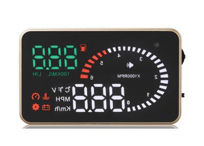 China Bear 120 Degree BMW X6 Heads Up Car Display Over Speed Warning Fuel Consumption Car Alarm System for sale
