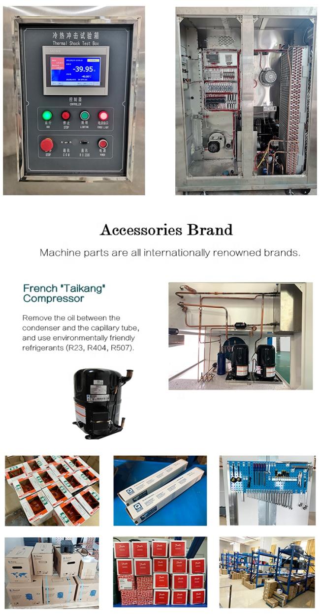 Temperature Humidity Cycling Chamber Environmental Climatic Thermal Shock Test Machine