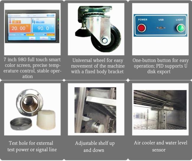 camera di prova climatica di stabilità di temperatura