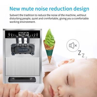 China BT-C26T New Plane Rectangular Design Ice Cream Machine 220V/110V Customizable Ice Cream Cone Machine for sale