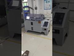 Gabinete de teste de corrosão Dimensão de câmara personalizada e pressão de pulverização de 0,2Mpa-0,4Mpa para medição precisa de corrosão