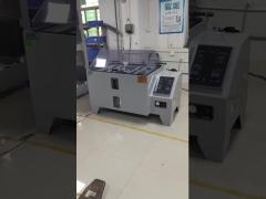 Salt Spray Test Chamber PLC/PC Control System 0.3mm~0.8mm Spray Nozzle 0.2Mpa~0.4Mpa Pressure