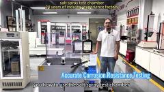 Salt Spray  Test Chamber Accurate Corrosion Testing