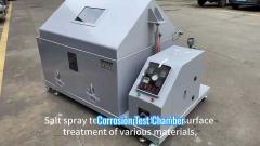 Bridge hardware salt spray chamber for long-term structural anti-corrosion