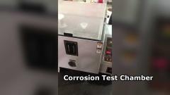 Aluminum frame salt spray chambers: oxidation and corrosion resistance test