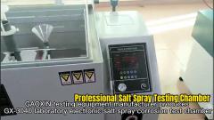 Yacht metal parts salt spray chambers: marine hardware anti-salt corrosion test