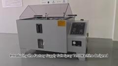 Mechanical bushing salt spray chambers: wear part corrosion verification