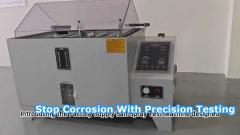 Garden sprinkler hardware salt spray chambers: humid salt corrosion verification for irrigation part