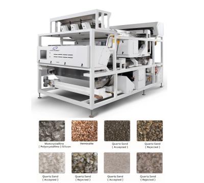 Cina Selezionatore ottico di colore del minerale metallifero di precisione di altezza, vaglio di pietra del quarzo in vendita
