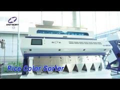 Visual Sorting Rice Color Sorter High Frequency For Broken Rice
