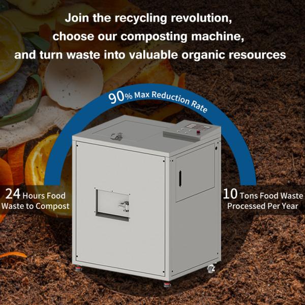 Quality Kitchen Food Waste Garbage Disposer Compost Maker Machine Food Compost Machine for sale