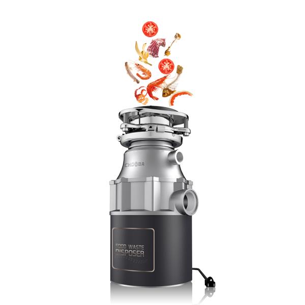 Quality 3/4 hp Indoor Use Continuous Feed Garbage Disposal Wet Waste Processor Kitchen for sale