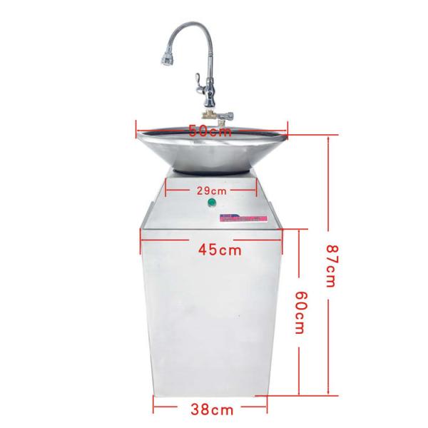 Quality Leftovers Commercial Kitchen Food Waste Garbage Disposer Machine for sale