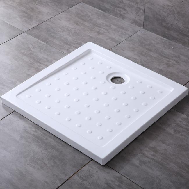 Square Bathroom Shower Acrylic Base Shower Tray