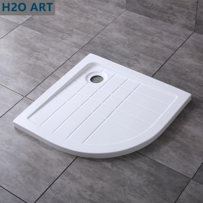Corner Acrylic Shower Tray for Glass Cabinet Bottom Base Bath Tray