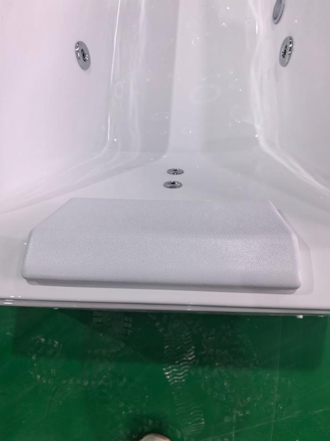 Rectangular 1700mm Hydro Massage Acrylic Bathtub Assembled Panels