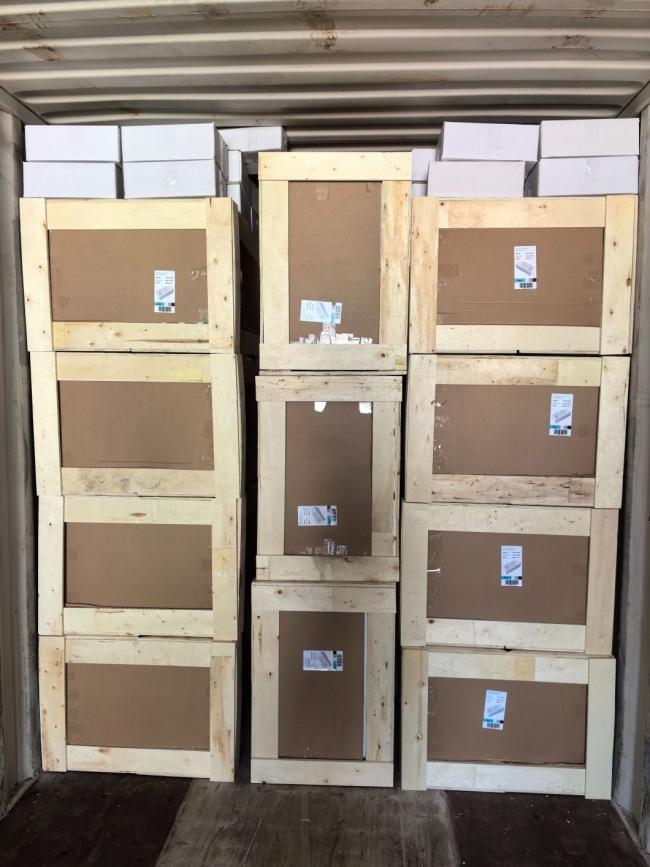 Rectangular 1700mm Hydro Massage Acrylic Bathtub Assembled Panels