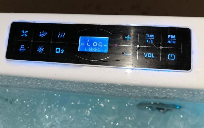 Pure PMMA Acrylic Freestanding Hydro Massage Bathtub Air Whirlpool