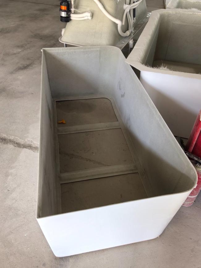 Pure PMMA Acrylic Freestanding Hydro Massage Bathtub Air Whirlpool
