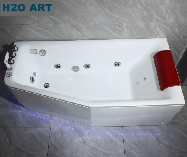 European Selling Acrylic Massage Bathtubs Freestanding Whirlpools