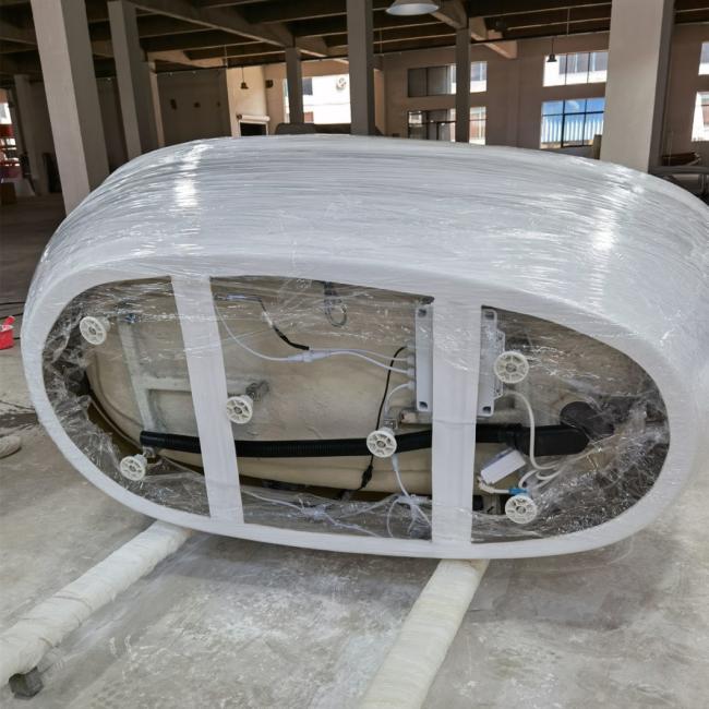 Extra Full Equip Massage Acrylic Bathtub Digit Computer Controlled Whirlpools