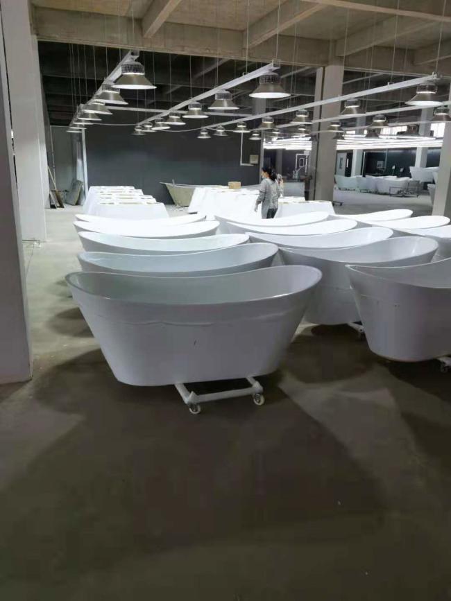 Corner Bathtub Acrylic Indoor Whirlpool Massage for 2 Person