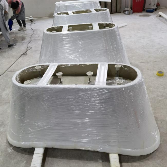 Fast Sales Cheap Acrylic Freestanding Bathtubs Thick Rim Border Bulk Loading for Nigeria Market