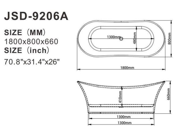 Fast Sales Cheap Acrylic Freestanding Bathtubs Thick Rim Border Bulk Loading for Nigeria Market