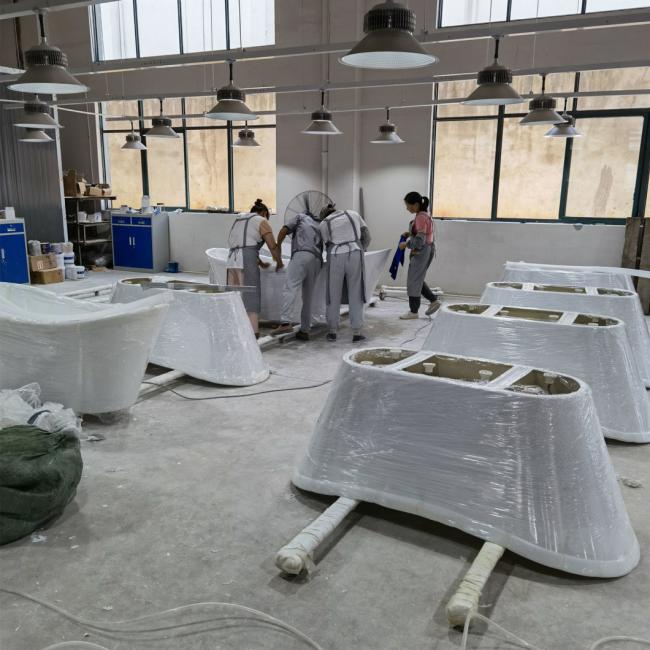 Fast Sales Cheap Acrylic Freestanding Bathtubs Thick Rim Border Bulk Loading for Nigeria Market