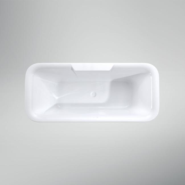 Flexible Acrylic Freestanding Bathtub Hot Tub with Outer Frame and Legs Accessories Separately