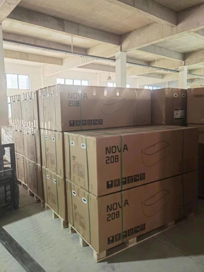 Cheap Fast Sales Pure Pmmma Acrylic Freestanding Bathtub Bulk Packing Option