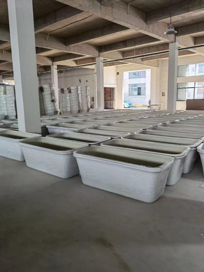 Flexible Pure PMMA Acrylic Freestanding Bathtub Disassembled