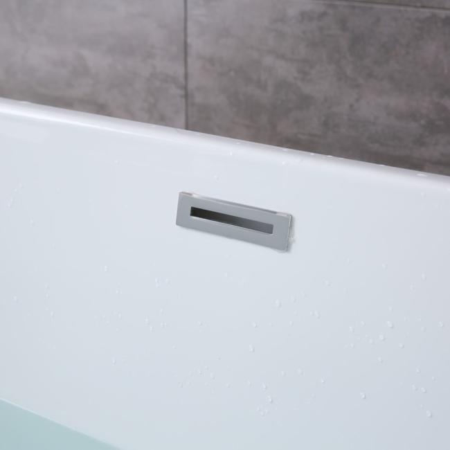 Eco-Friendly Materials Narrow Rim Border New Design Free Standing Bathtub Acrylic