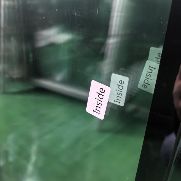 Quality Walk in Shower Wall Screen White Printed Tempered Glass 6-8mm Enclosure for for sale