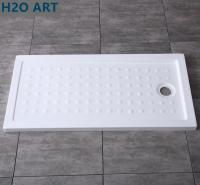 China Rectangular Acrylic Shower Base Tray 90mm Drain Hole Multiple Sizes Available for sale