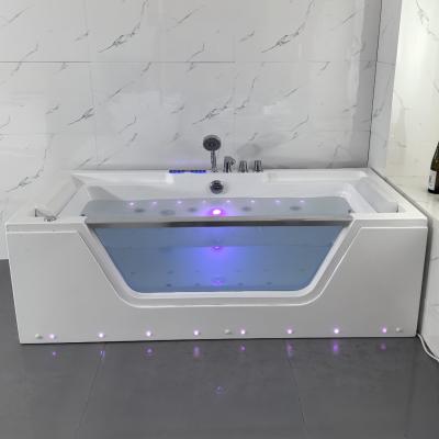 Cina 1700x800x580mm Vasca da bagno a massaggio acrilica a spedizione conveniente in vendita