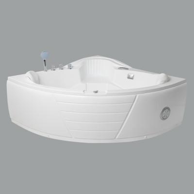 China Customizable 1500mm Acrylic Whirlpool Massage Bathtub for 2 Person Computer Controlled for sale