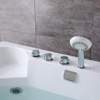 China Corner Massage Bathtubs Simple Function Whirlpools Baths for Comfortable Experience for sale