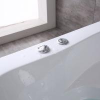 China Corner Massage Bathtubs Simple Function Whirlpools Baths for Comfortable Experience for sale