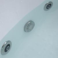 China Corner Massage Bathtubs Simple Function Whirlpools Baths for Comfortable Experience for sale