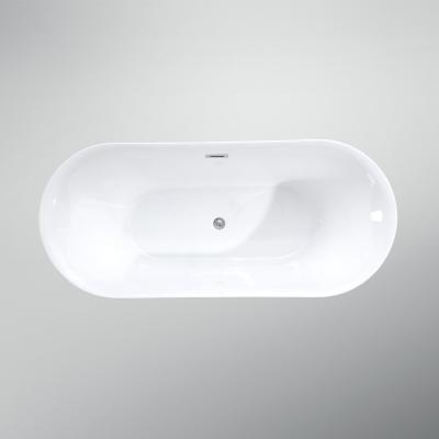 China Banheira exterior acrílica banheira de luxo oval para as necessidades do cliente à venda