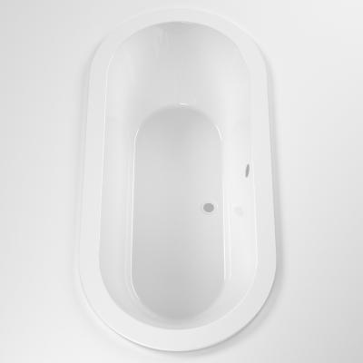 Cina HA61 Goccia ovale semplice in vasca da bagno acrilica per richiesta personalizzata nel mercato sudafricano in vendita